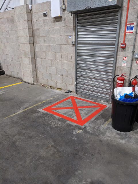 Fire Door Markings | KVR Coatings